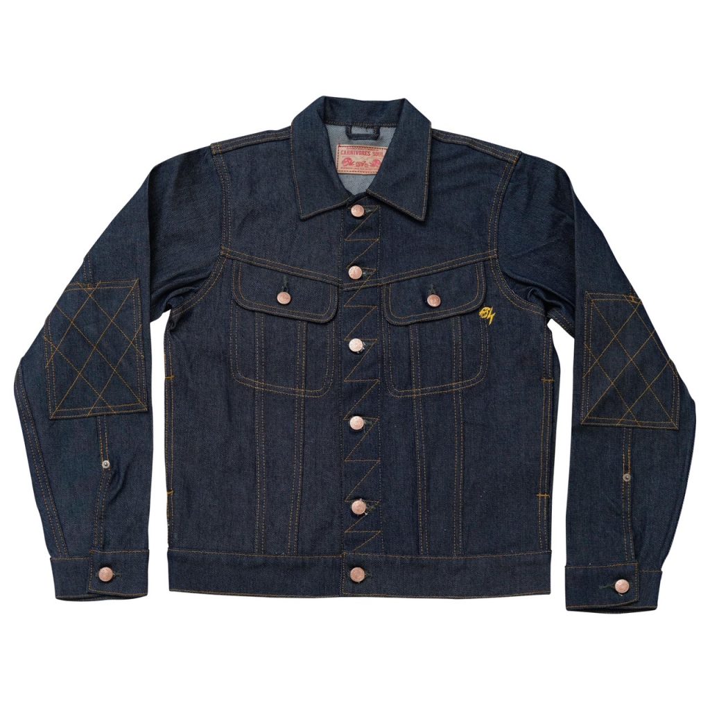 Carnivores Soul – THUNDER 15 Oz Indigo Denim RIDERS Jacket – Carnivores ...
