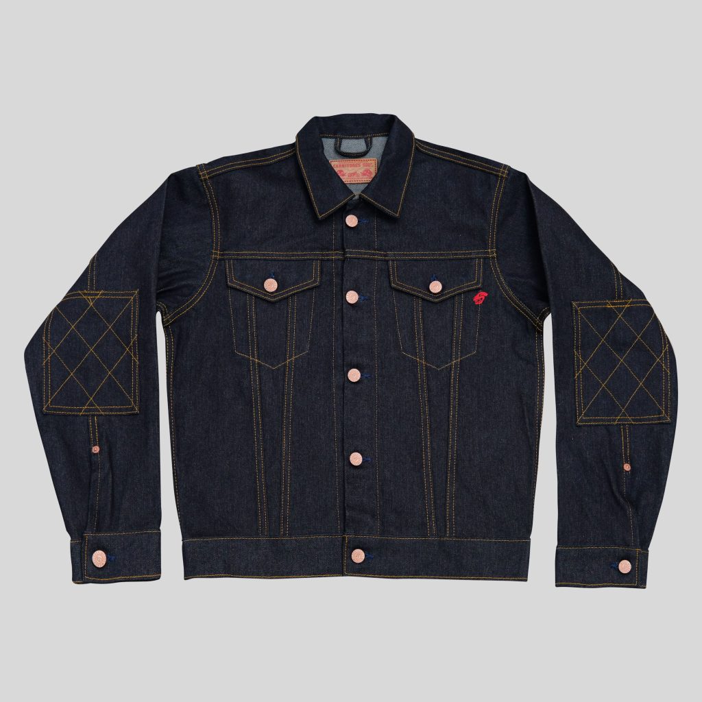 Carnivores Soul – WINNER 15 Oz Type-3 Indigo Denim Jacket – Carnivores soul