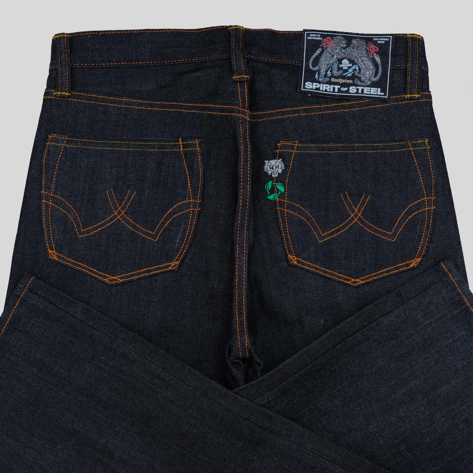 Carnivores Soul x Badjatex – STEEL TIGER 13 Oz Eco-friendly Denim ...